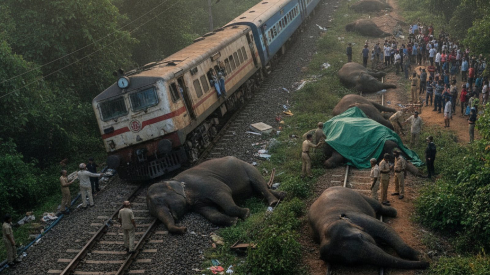 Eight elephants killed in Assam after Rajdhani Express collision: How ...