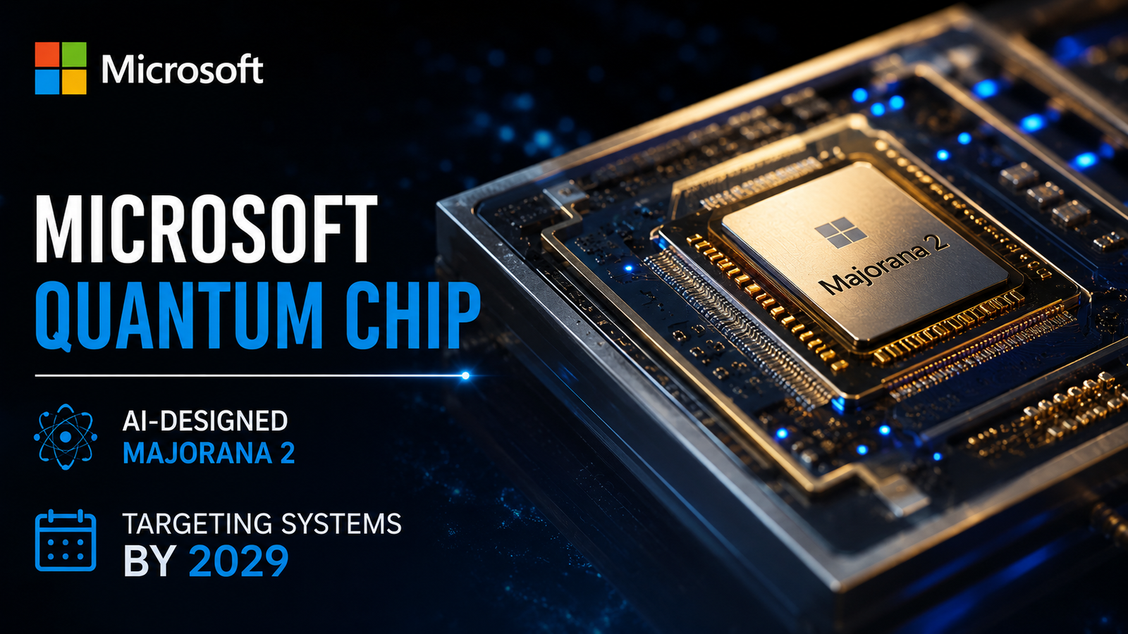 1 Microsoft Quantum Chip Breakthrough Could Transform Computing by 2029